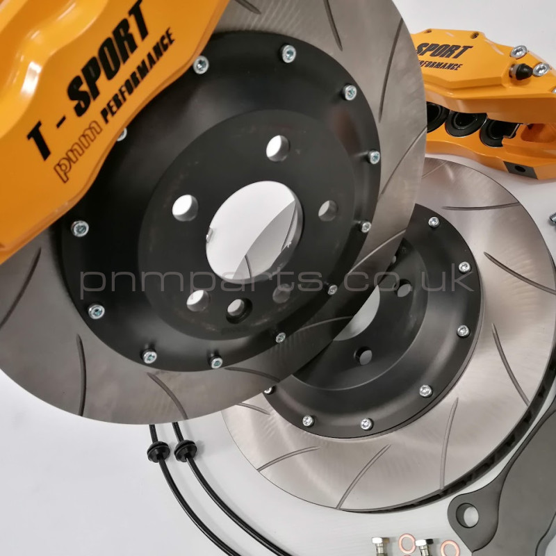 PNMTS3802 VW Transporter 8 Pot Caliper 380mm Front Big Brake Kit