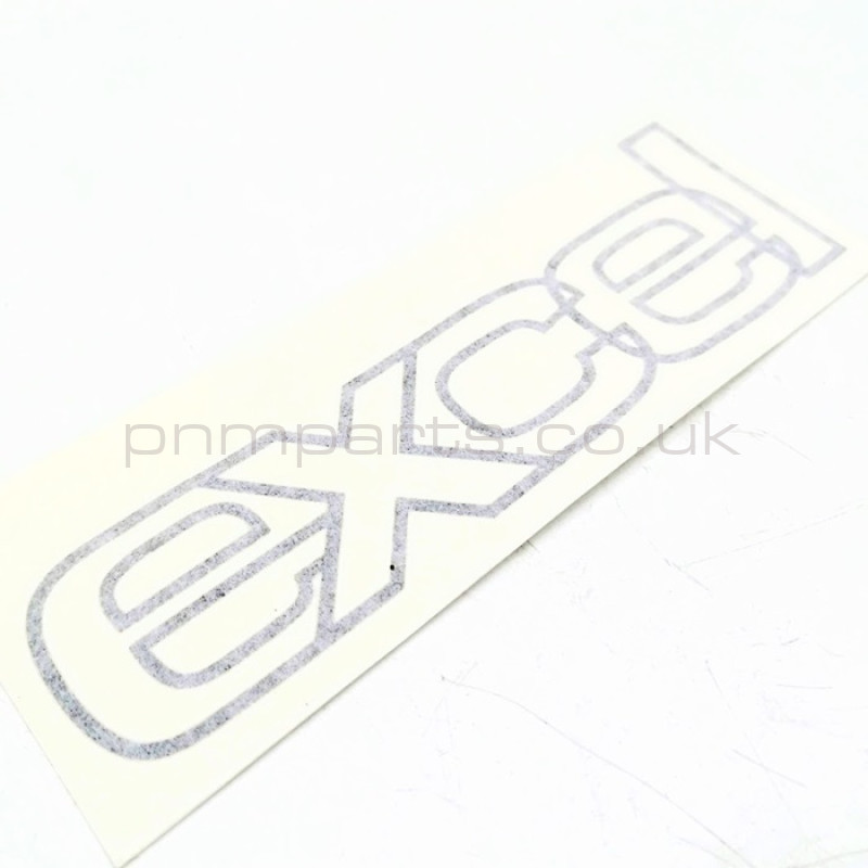 PNMU4289 'Excel' Decal Black